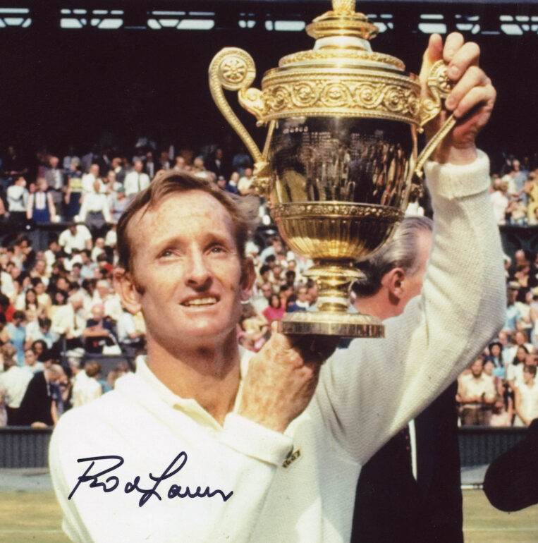 Signed Rod Laver Photo | Verified Insignia